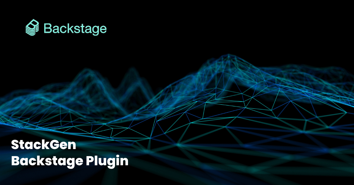 Enabling Self-Service Infrastructure Through Backstage Plugin